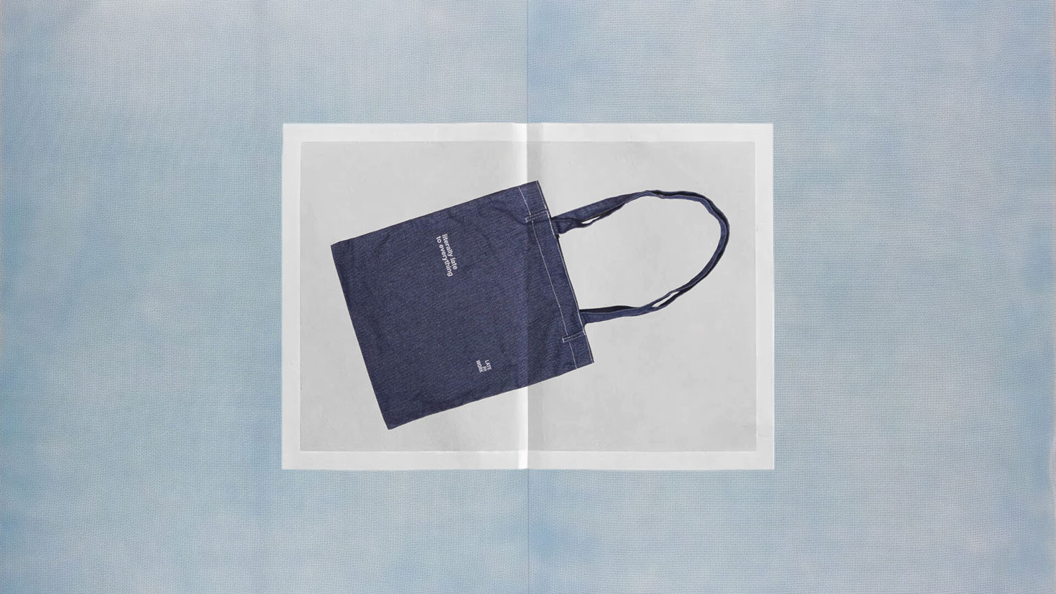 The imperfect tote | Free denim tote bag with every bag order – Late to ...