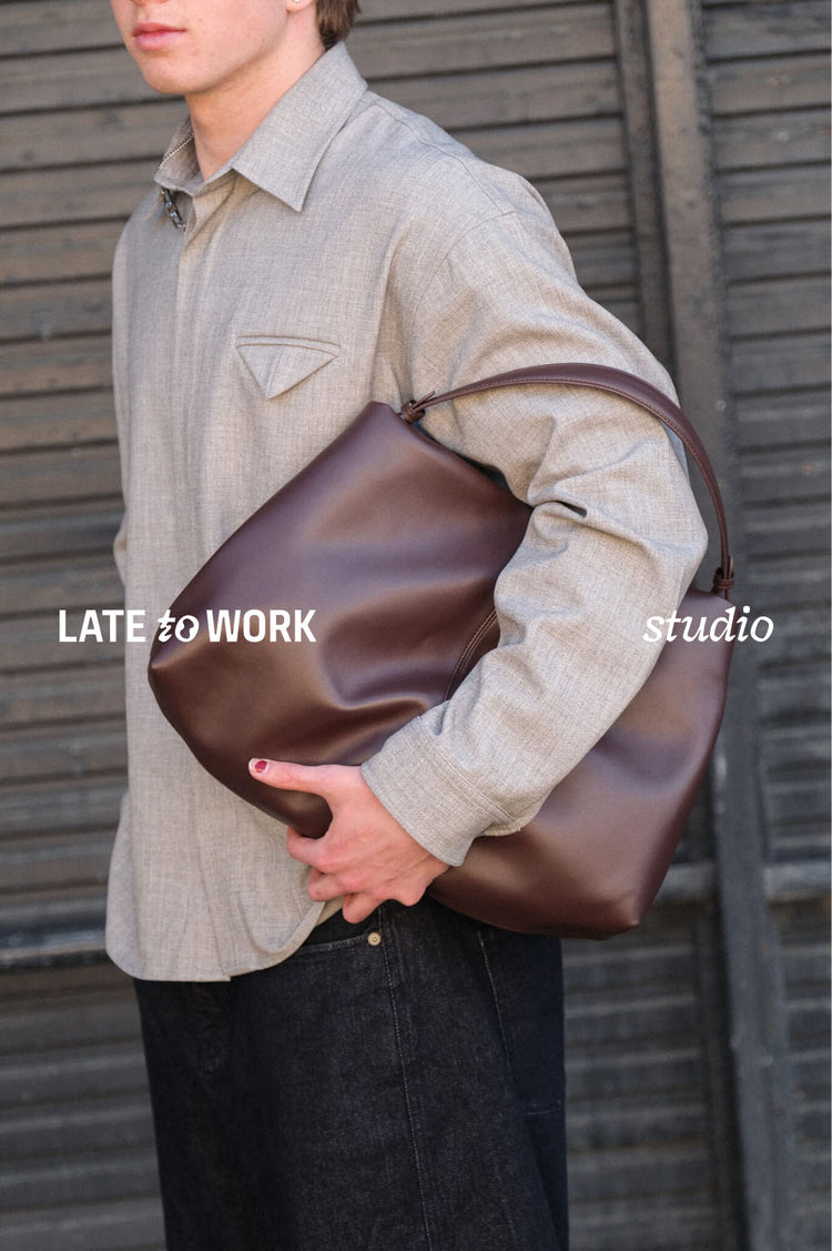 Late to Work Studio | Quality Unisex Leather Bags and Accessories